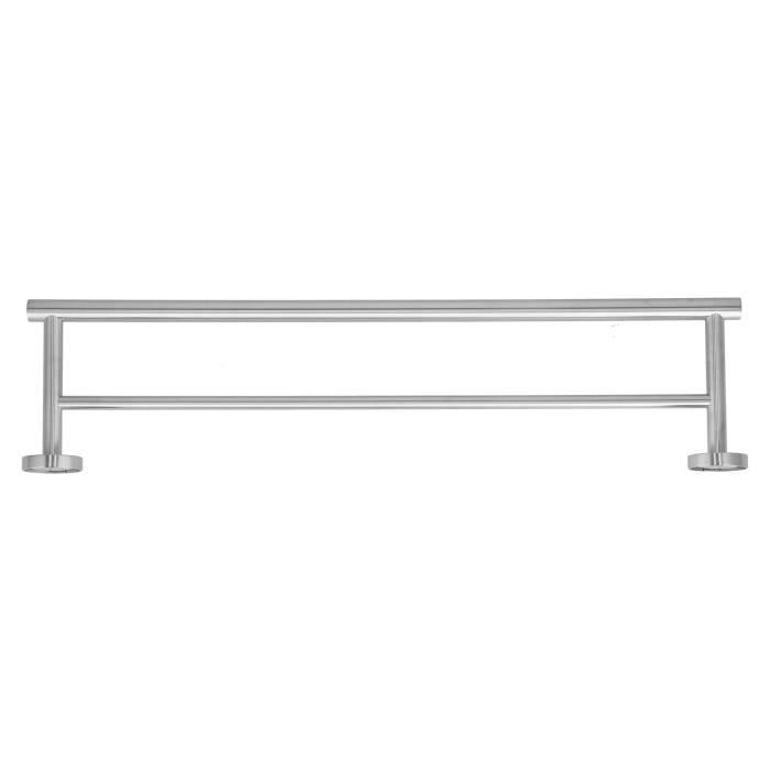 HURRISE Towel Holder, Double Bars Towel Rack for Bathroom for Hotels ...