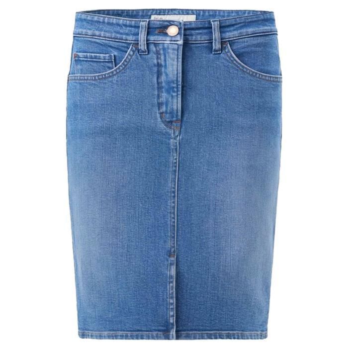 Jupe Skirt faith medium lig - Salsa Bleu - Cdiscount Prêt-à-Porter