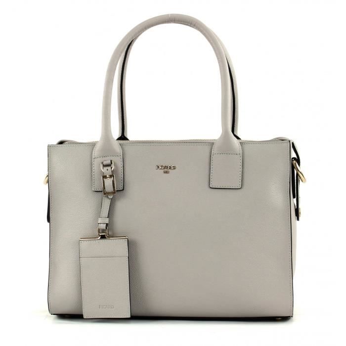 PICARD Miranda Handbag M Kiesel [27360] Gris - Cdiscount Bagagerie ...
