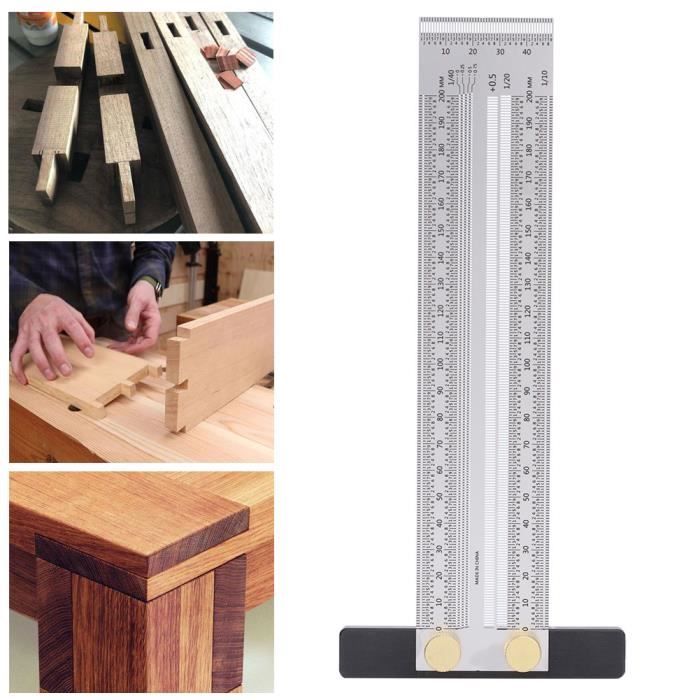 Règle Architecte en Acier Inoxydable - Précise et Durable - QIILU ...