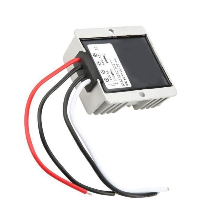 Like-Qiilu régulateur de tension 12V à 5V 24V à 5V Boost Converter DC ...