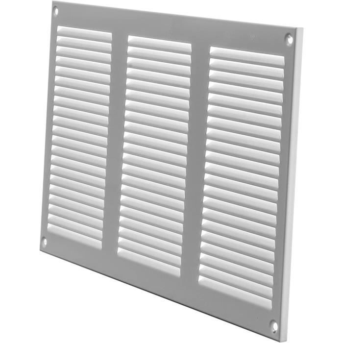 Grille d'aératiolanche de 30 x 20 cm – Grilles d'air à retour en acier ...