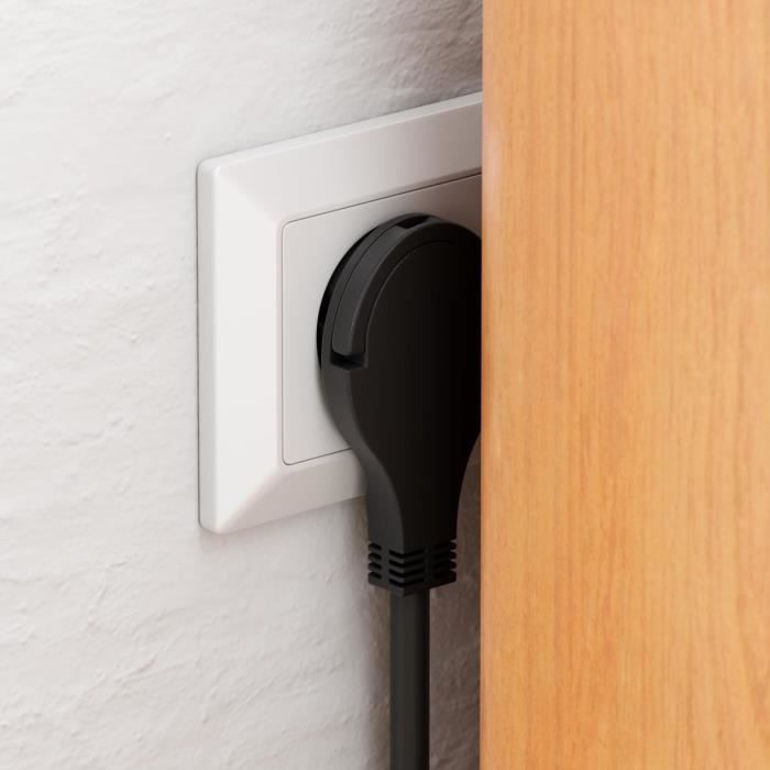 Multiprise À 3 Compartiments Avec Fiche Plate Et Interrupteur On-Off ...