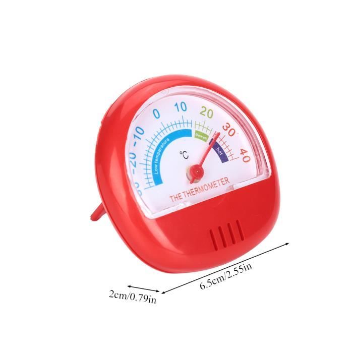 Thermomètre Réfrigérateur Congélateur Grand Cadran (rouge Mécanique) YS002 - Achat / Vente ...