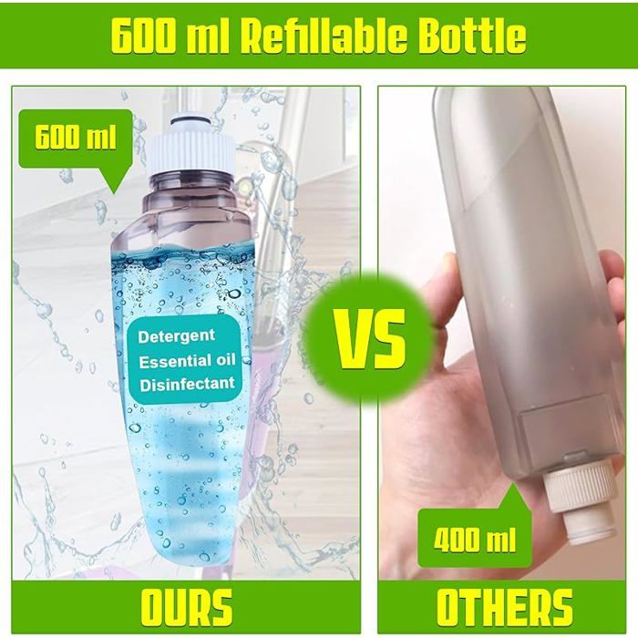 Mop Mop with Sprayer - 360° Rotating Mop for Cleaning Wood Floors, Tile ...