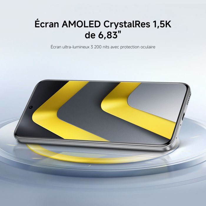 Téléphone mobile - XIAOMI - POCO M8 Pro 5G - 12 Go RAM - 512 Go - Écran ...