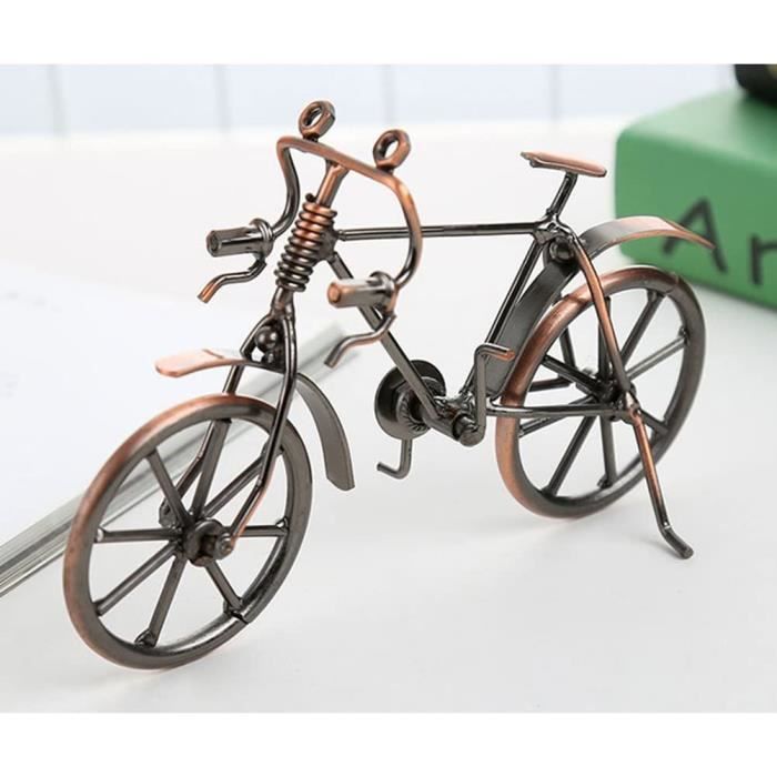 Modèle Vélo Vintage Art Fer Bicyclette Rétro Métal Maison Bureau ...