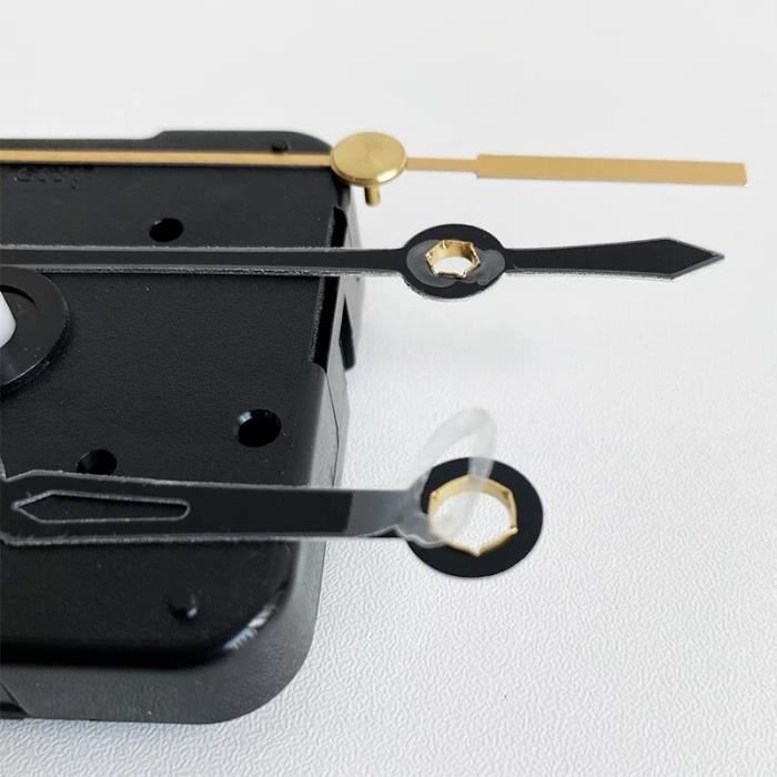 Mécanisme d'Horloge Court à Encliqueter de 5mm avec Aiguilles,16 ...