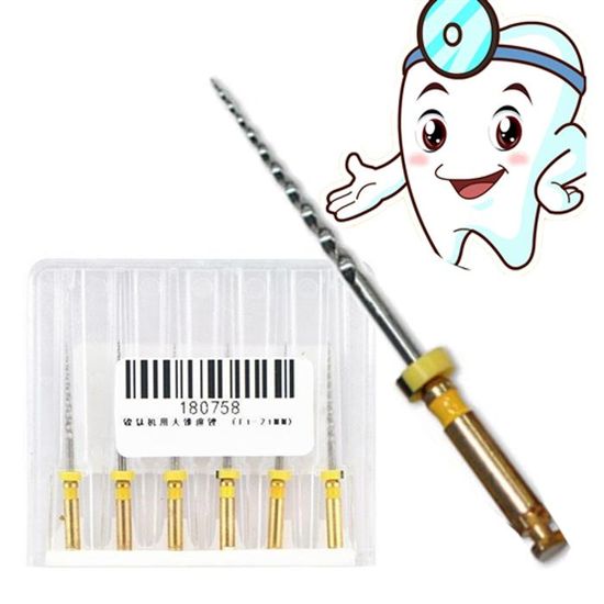 Niti Rotary Files Dental F1 21MM - Traitement endodontique efficace du ...