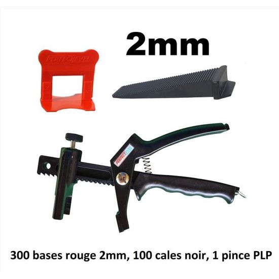 Kit croisillons autonivelants Perfect Level Pro 2mm - Cdiscount Bricolage