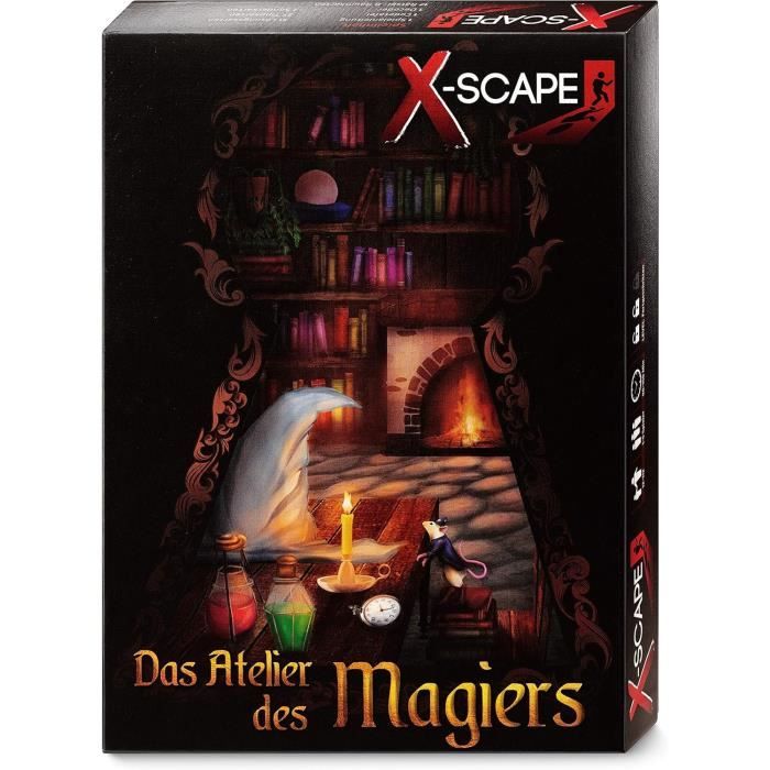 X-Scape - L'Atelier des Magiciens - Jeu Escape Room pour 1 à 5 Joueurs ...