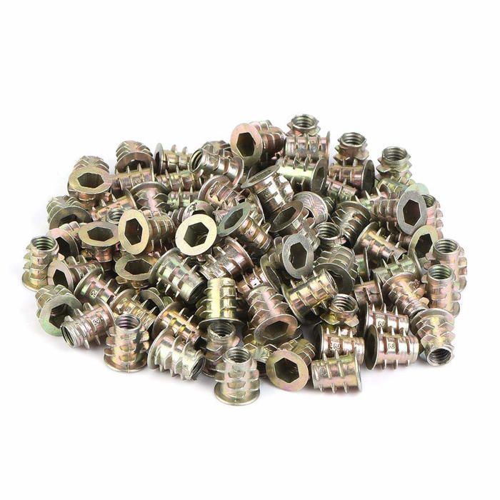 M4 / M5 Écrou Hexagonal Fileté en Alliage de Zinc Écrou Hexagonal de ...