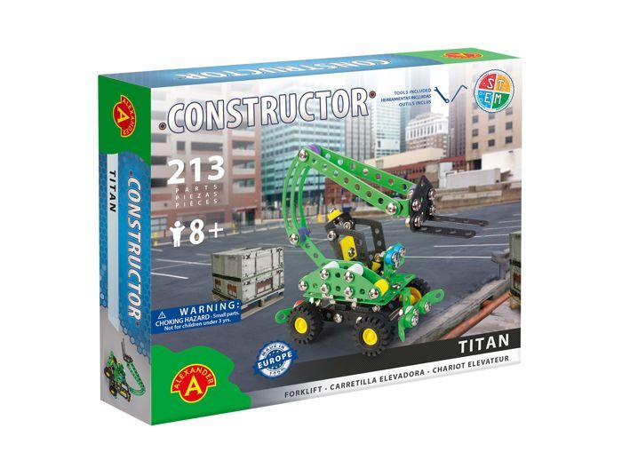 Alexander Toys - Constructor Titan - Chariot élévateur - Cdiscount Jeux ...