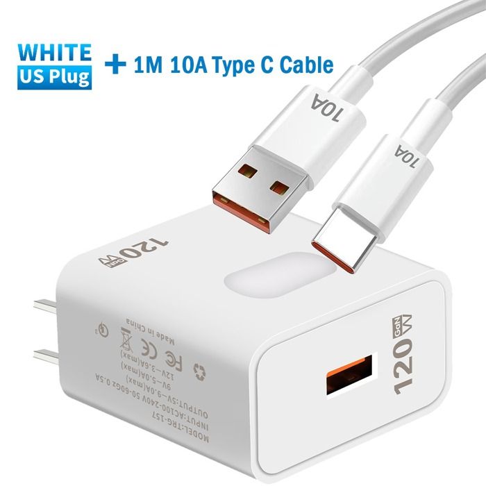 Chargeur GaN 120W USB-C PD | Compatible iPhone/Huawei - Câble Rapide ...