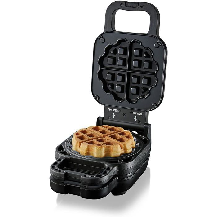 6150 Waffle Pie Maker,Gaufrier Pour Gaufres Fourrées,Mini Gaufres 11.5 ...
