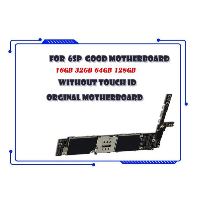 6SP sans identification tactile 32G-Carte mère iCloud propre pour iPhone 6 Plus, carte mère IOS ...