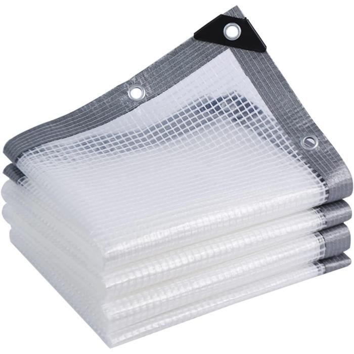 Bâche Pvc Blanche Bâche De Protection Extérieur 3X3M 3X4M 3X5M Bâche ...
