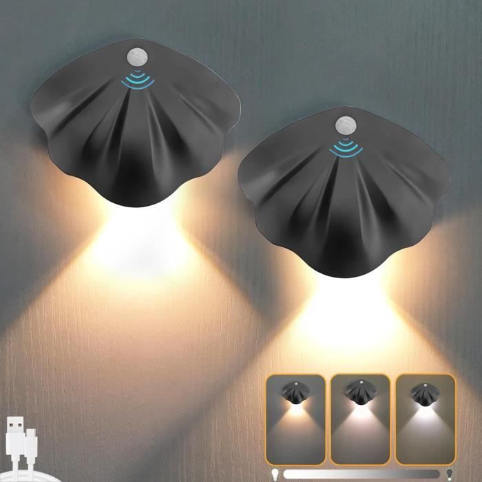 Applique Murale Avec Détecteur De Mouvement, Lampe Murale Led Pour ...