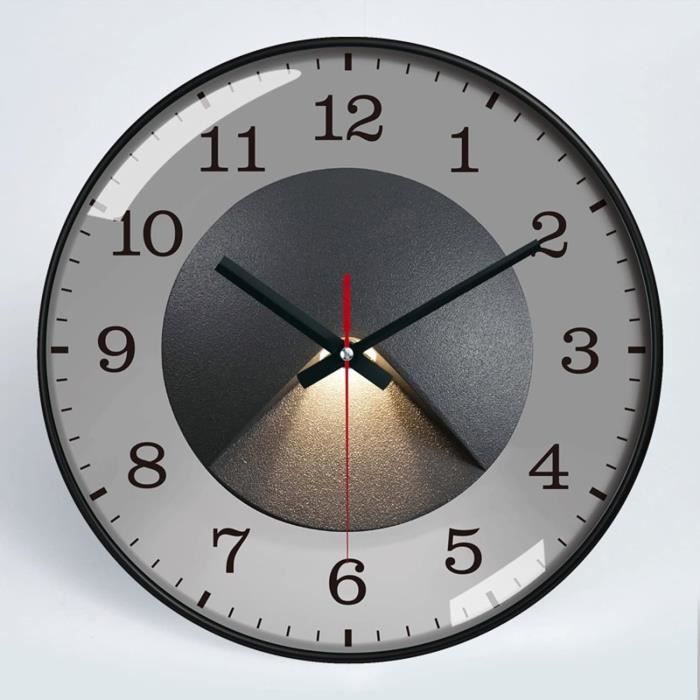 Décoratifs Horloge Pendule Murale Batterie Exploité Horloge De La ...