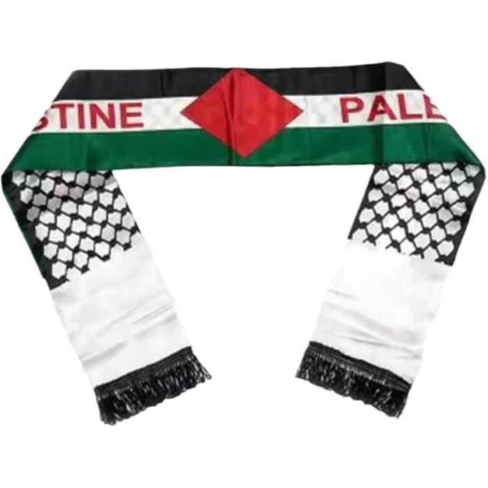 Écharpe Palestine Drapeau Palestine Châle Palestine Pays Palestine ...