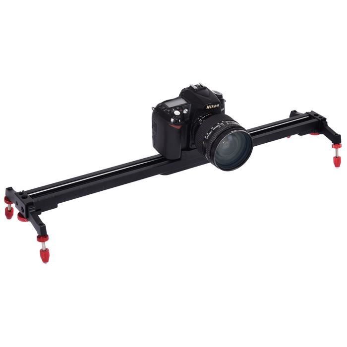 Caméra Rail Dolly Slider 100CM en Alu Stabilisateur Vidéo pour DSLR ...
