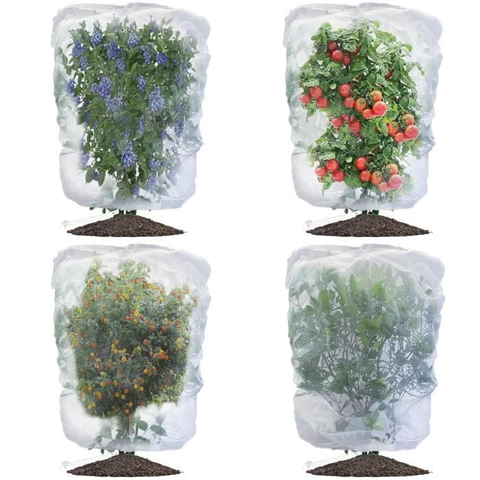 70x100cm Filet de Protection pour plantes de jardin, filet de ...