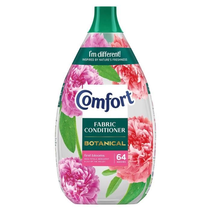 Comfort Botanical Fabric Conditioner First Blooms Softner 960ml, 64 ...