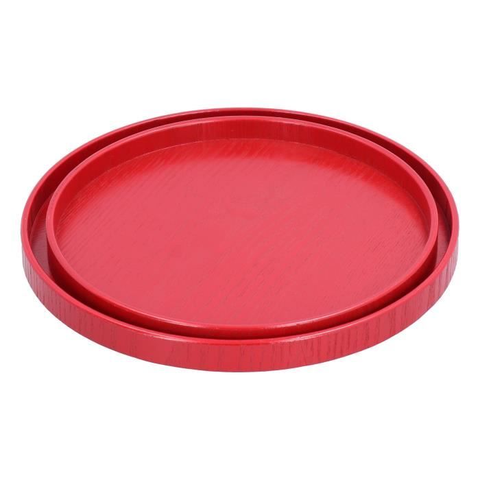 Plateau - EJ.LIFE - Rond - MDF - 24 cm et 27 cm - Écologique et sûr ...