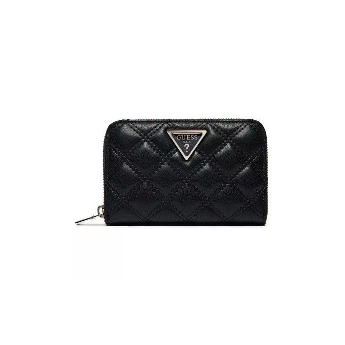 Portefeuille Guess Portefeuille Guess GIULLY SLG MEDIUM ZIP AROUND Noir ...