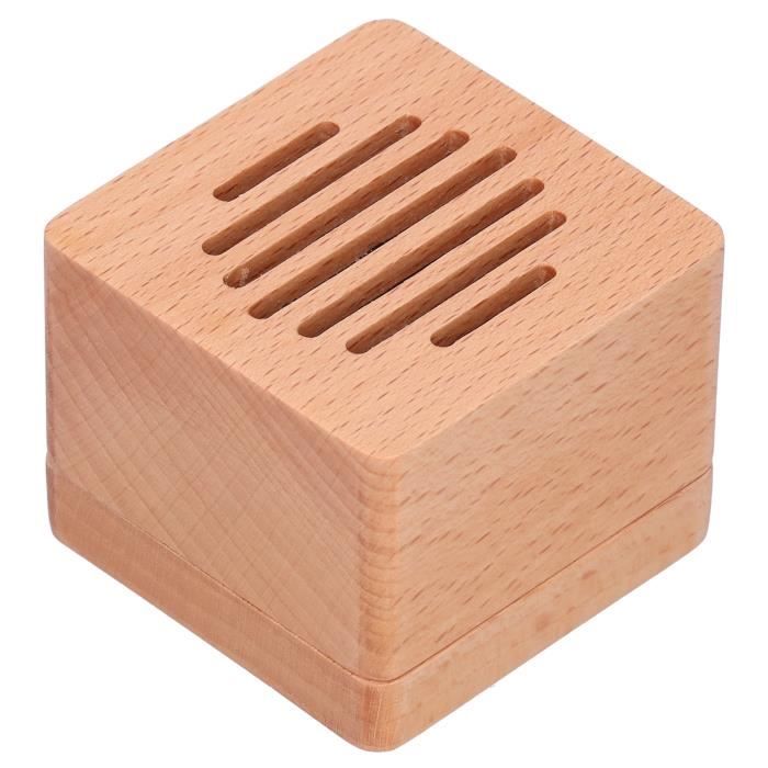 Boîte à musique en bois - HURRISE - Cadeau pour enfant - Blanc - 6.3x6 ... Boîte à musique en bois - HURRISE - Cadeau pour enfant - Blanc - 6.3x6 ...