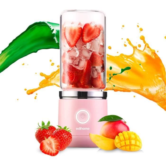 Blender Portable, Mini Mixeur Blender Smoothie, Fruits Et Légumes, Mini ...
