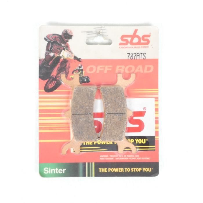 Plaquette de frein SBS pour Quad Polaris 330 Trail boss 2005 à 2012 AR ...