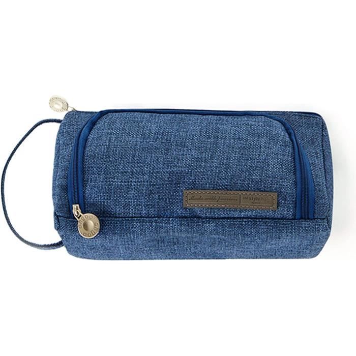 Trousse De Dessin Animé Chat Porte-Crayon Grande Capacité En Toile ...