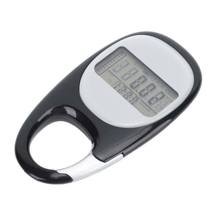 ZERONE podomètre 3D Podomètre de marche à pince à mémoire ...