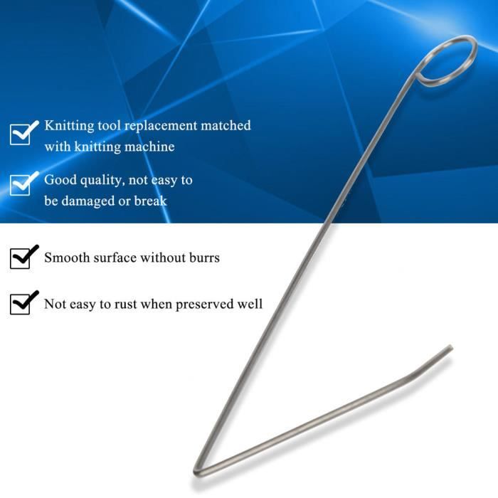 Crochet de machine à tricoter - ZERODIS - HB042 - Fer de haute qualité ...