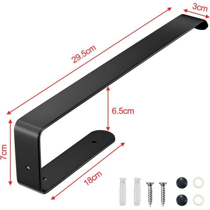 Porte sopalin Rouleau Alliage d'aluminium Mat, Support essuie Tout ...