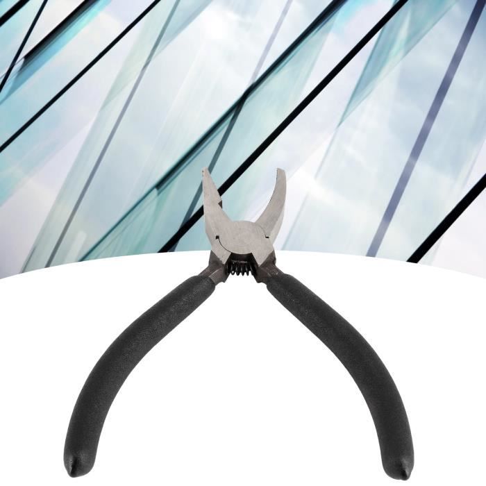 Pince à casser le verre, pince à bec latéral avec pince à dents outils ...