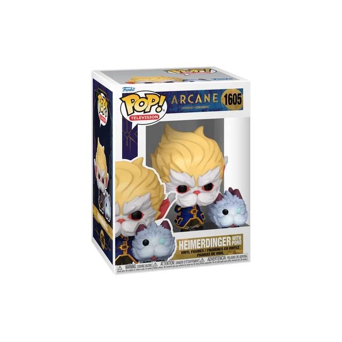 Figurine Funko Pop! - Arcane Lol - Heimerdinger Avec Poro - Cdiscount ...