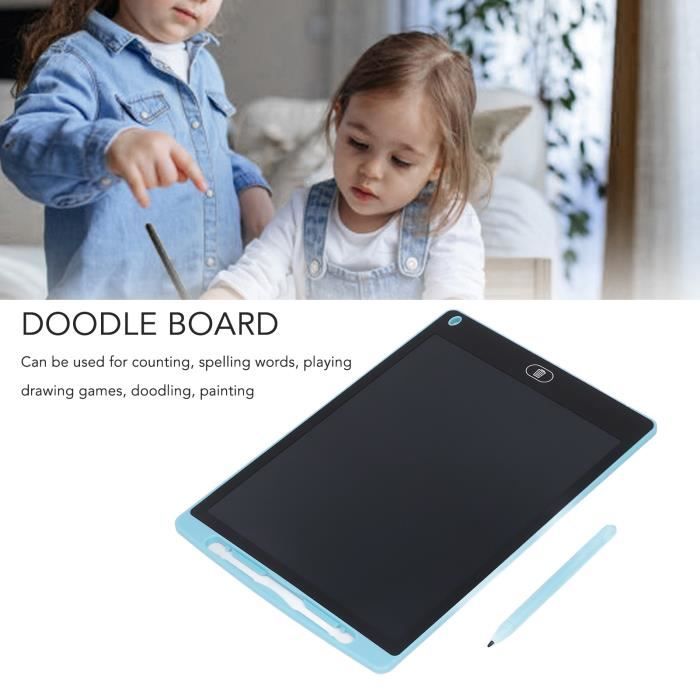 Mxzzand tableau de gribouillage LCD Tablette d'écriture LCD 12 pouces ...