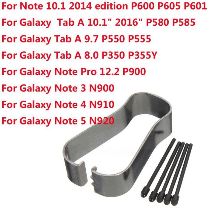 Compatible avec les recharges de stylet Samsung P600, N4 (pointe), N5 ...