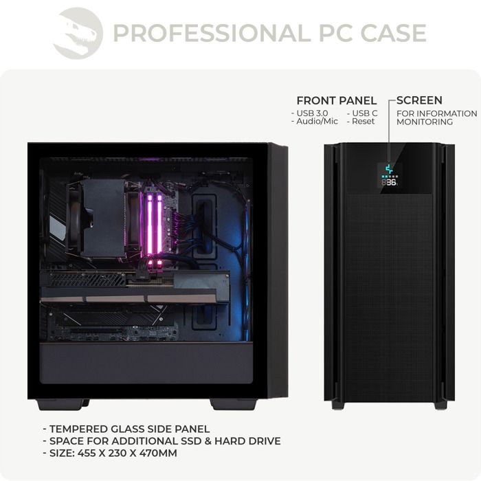Sedatech PC Gamer Pro ATX • AMD Ryzen 9 9950X3D • RTX5090 • 64Go DDR5 • 2To SSD M.2 • Windows 11 ...