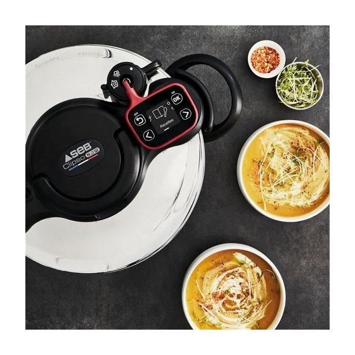 Autocuiseur Seb CLIPSO NOW+ 9L + MINUTEUR INTELLIGENT INDUCTION ...