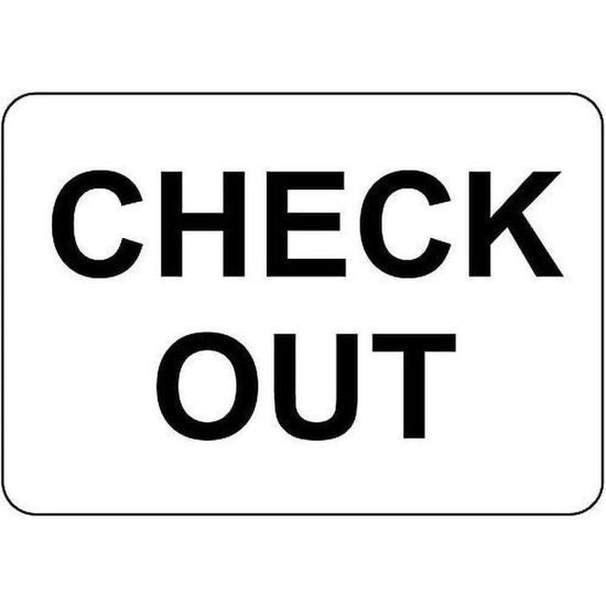 Check Out Vintage étain Signe métal Signe Affiche RetroIron Peinture ...