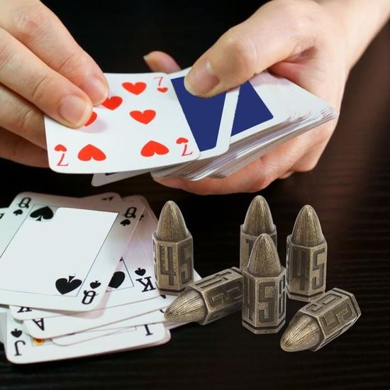 Jeu de dés en métal - VGEBY - Chiffres clairs - Conception polyédrique ...