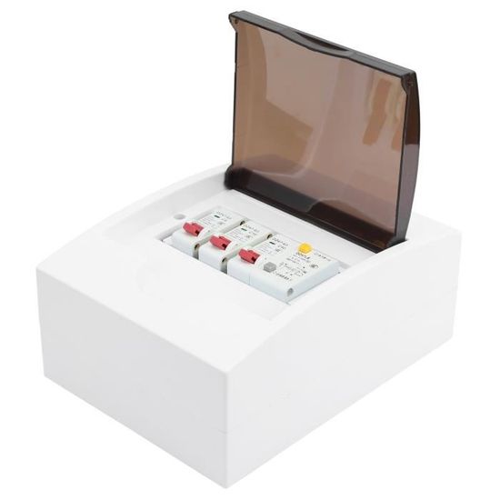 Boîte à fusibles YOSOO 2 Way Fuse Box 40A 30mA RCD + 2 MCB Power Supply ...