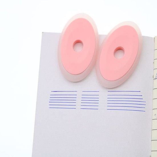 STYLO,2pc pink-Bleu--Lot de 100 gommes à balles magiques, 0.5mm, encre ...