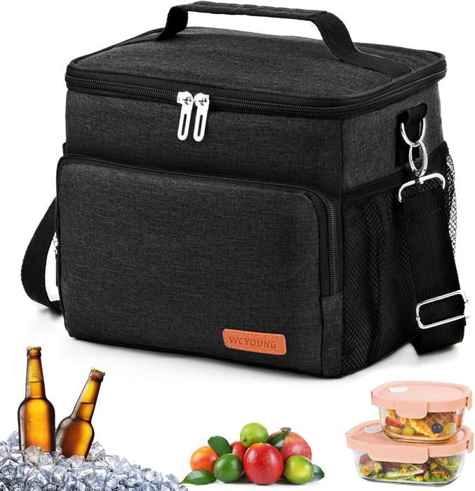 Sac Isotherme Repas 9L, Sac Lunch Box Isotherme Portable Et Imperméable ...