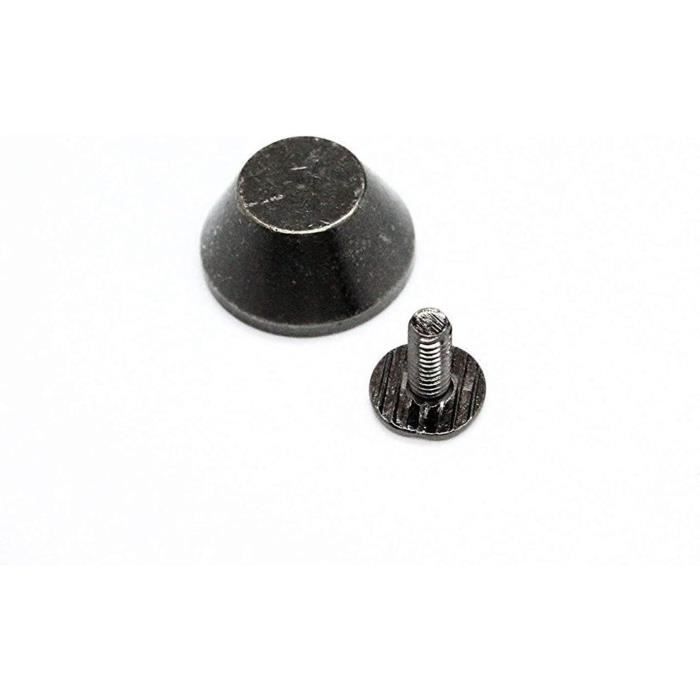Laiton Seau Champignon Cônes Vis Arrière Plat Clous Rivets pour ...