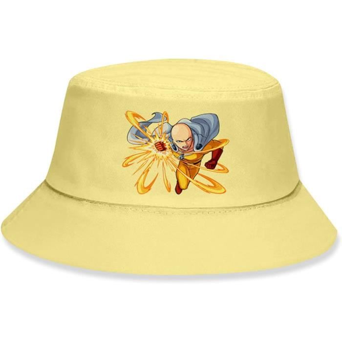 One Punch Man Saitama Anime Bucket Hat Chapeau De Seau Un Xe Anti-Uv ...