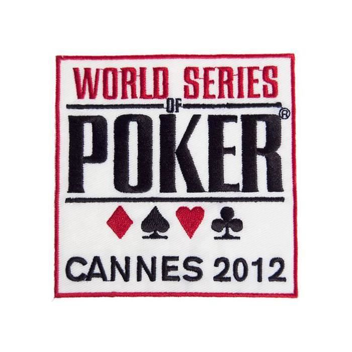 Patch brodé : WSOP Cannes 2012 - autocollant - Cdiscount Jeux - Jouets